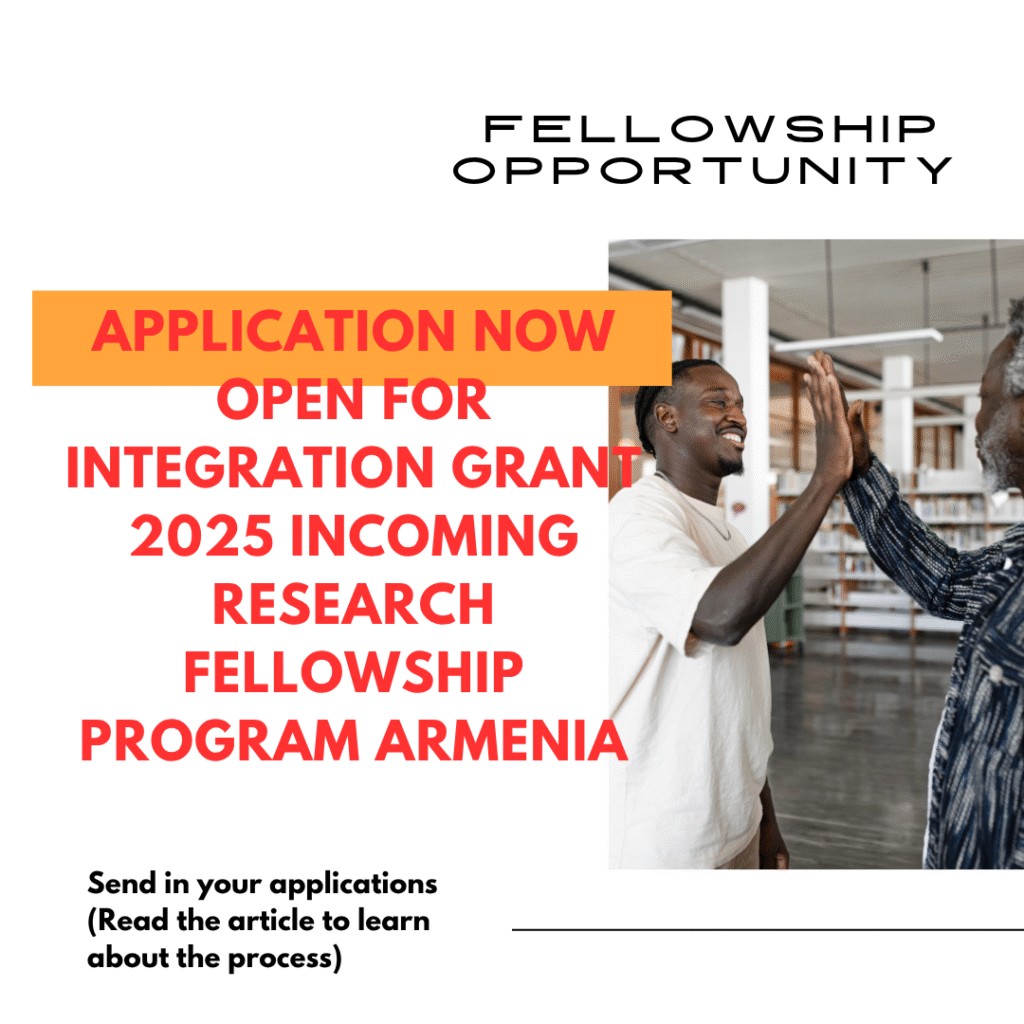 Eligibility for Integration Grant 2025 Incoming Research Fellowship ...